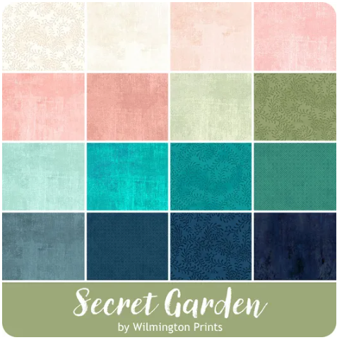 Essentials Secret Garden Charm Pack - Wilmington – My Fabric Villa