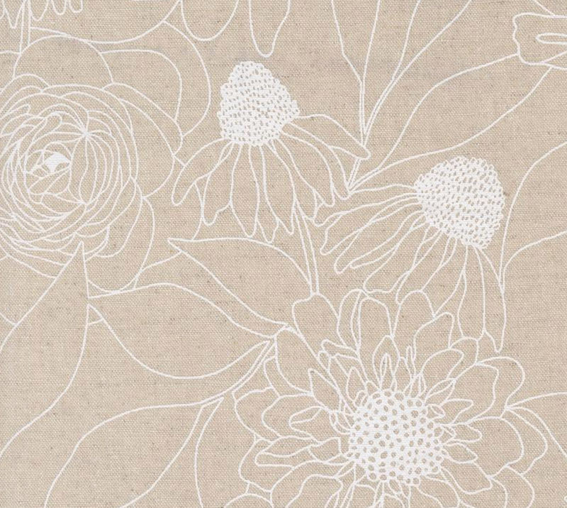 Botany Mochi Linen Paper - Florals - Moda Fabrics – My Fabric Villa