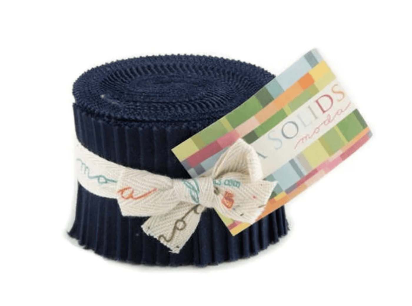 Bella Solids Navy Junior Jelly Roll 9900JJR 20 – My Fabric Villa