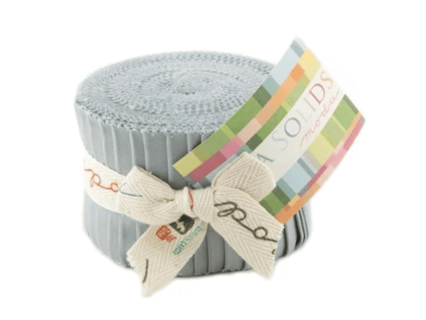 Bella Solids Silver Junior Jelly Roll – My Fabric Villa